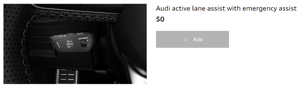 RS3 Option 79H - Audi Side Assist with pre sense rear - AudiWorld Forums