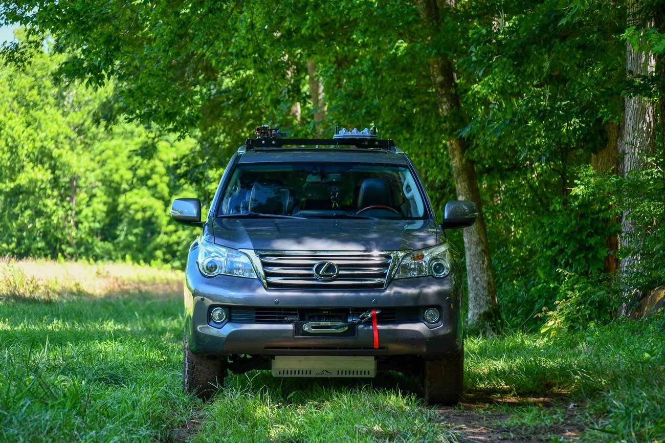 LFD Adjustable Hidden Winch Mount with Recovery Points | IH8MUD.com ...