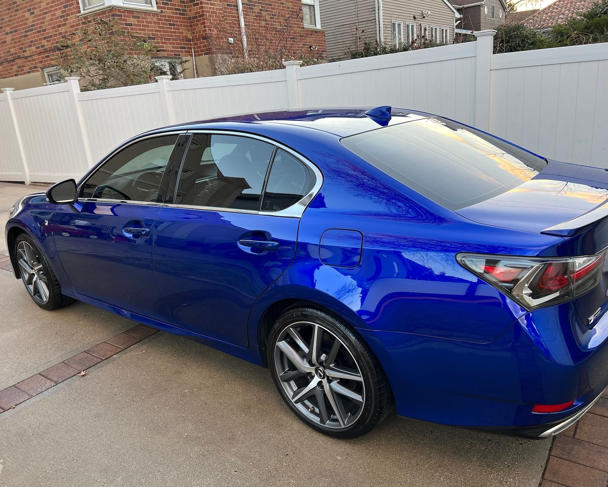 FS: 2016 GS 350 F-sport, Ultrasonic blue on red, 45k - ClubLexus ...