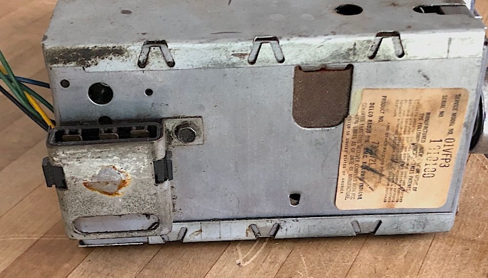 Help Identifying This Delco Radio - CorvetteForum - Chevrolet Corvette ...