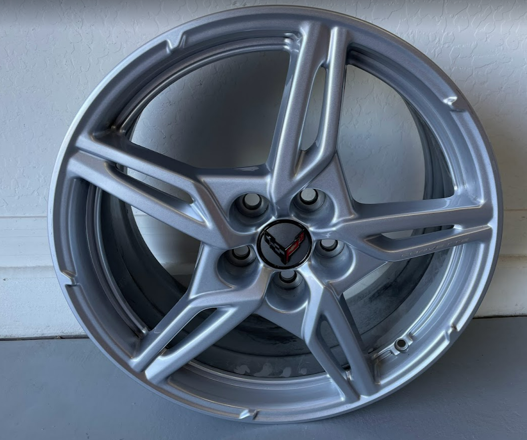 FS (For Sale) Silver Factory Wheels - $450 - CorvetteForum - Chevrolet ...