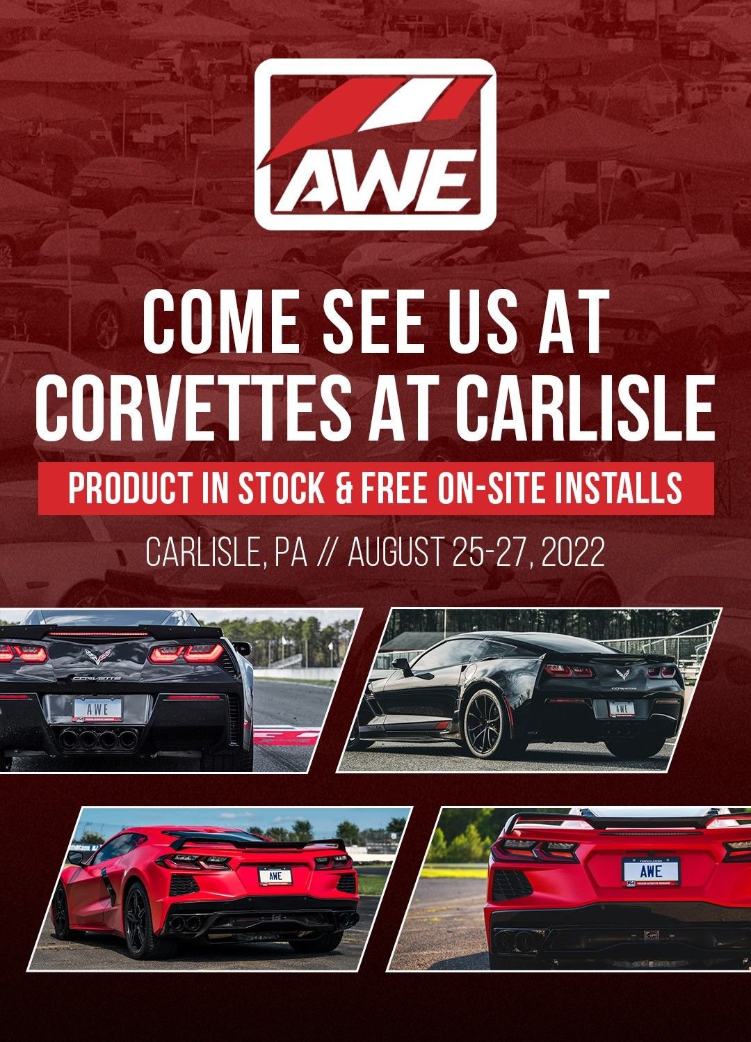 AWE is Looking for a Booth Car for Corvettes at Carlisle ...