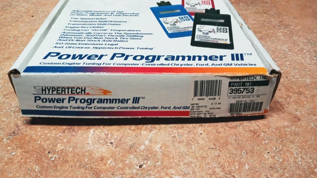 FS (For Sale) Hypertech Power Programmer III for 2000 C5 - CorvetteForum - Chevrolet Corvette ...