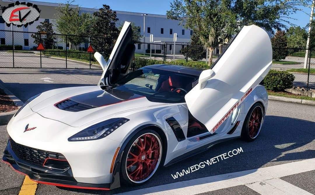 FS (For Sale) New Verticle Doors Inc. C7 Corvette Lambo door kit ...