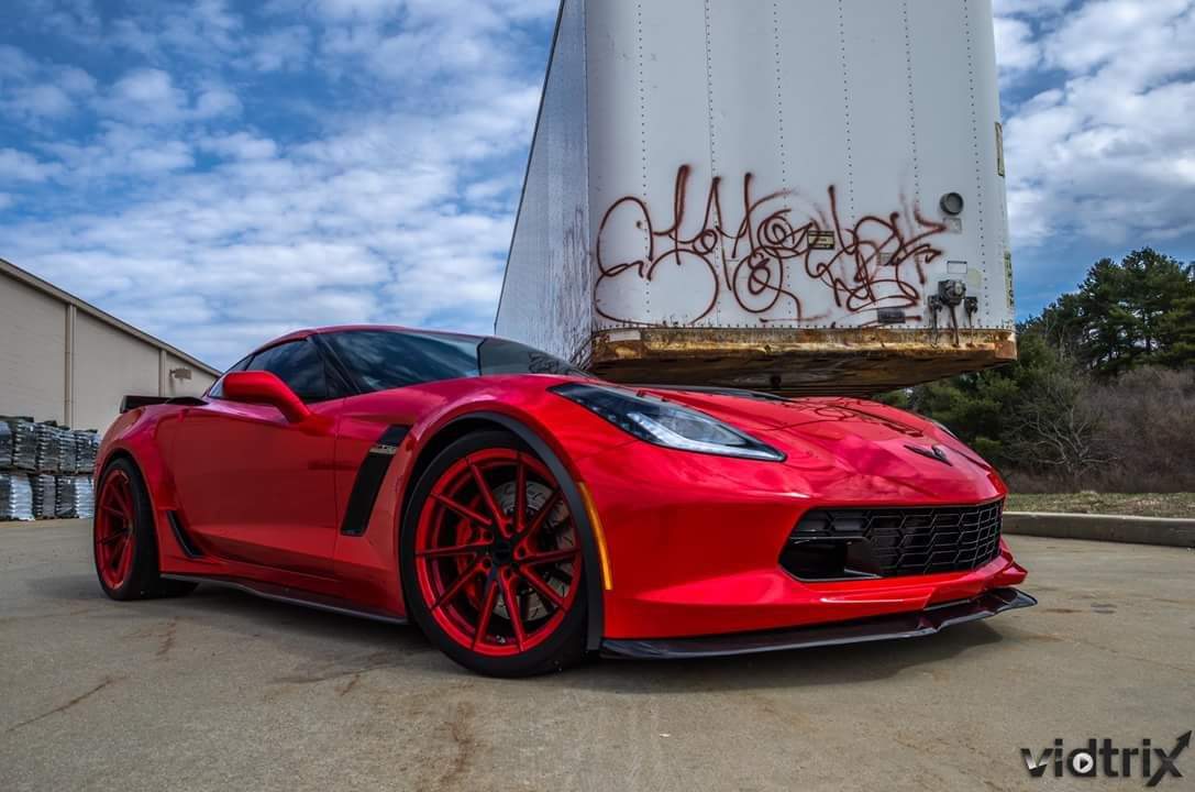 Z06 First Install.. Stance SF01 Directional Spun Forged wheels on ...