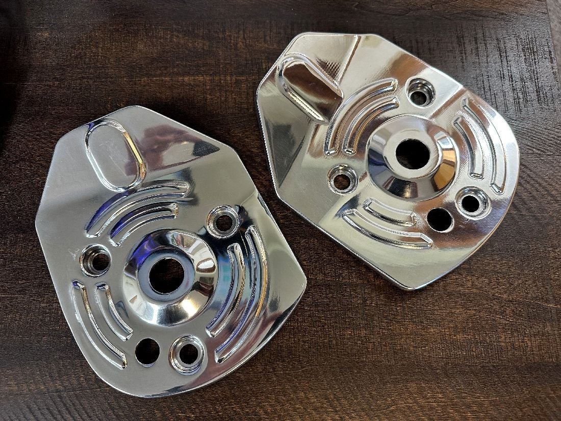 2020-2024 C8 Corvette Billet Aluminum Engine Strut Covers Set w/Mag ...