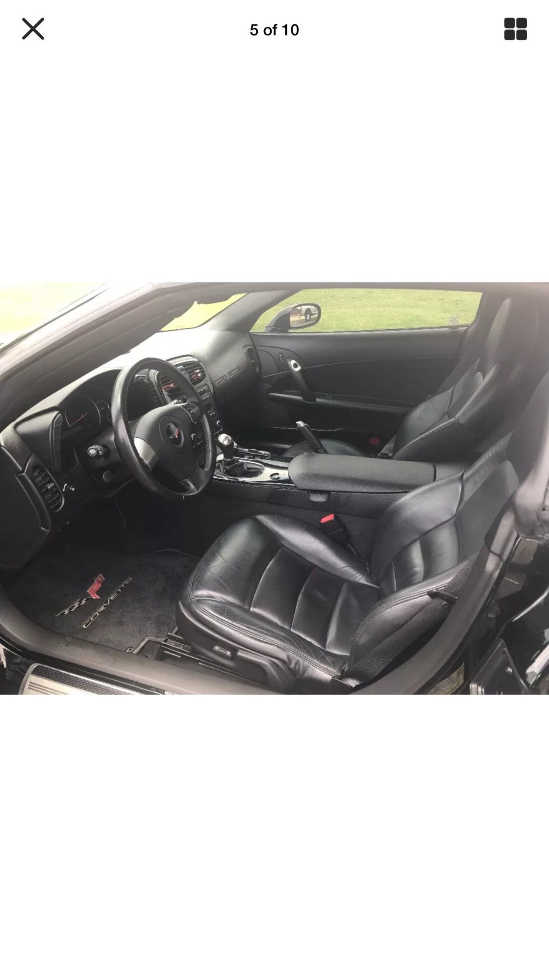 FS (For Sale) 2009 Corvette C6 LS3 Six speed Black on Black ...