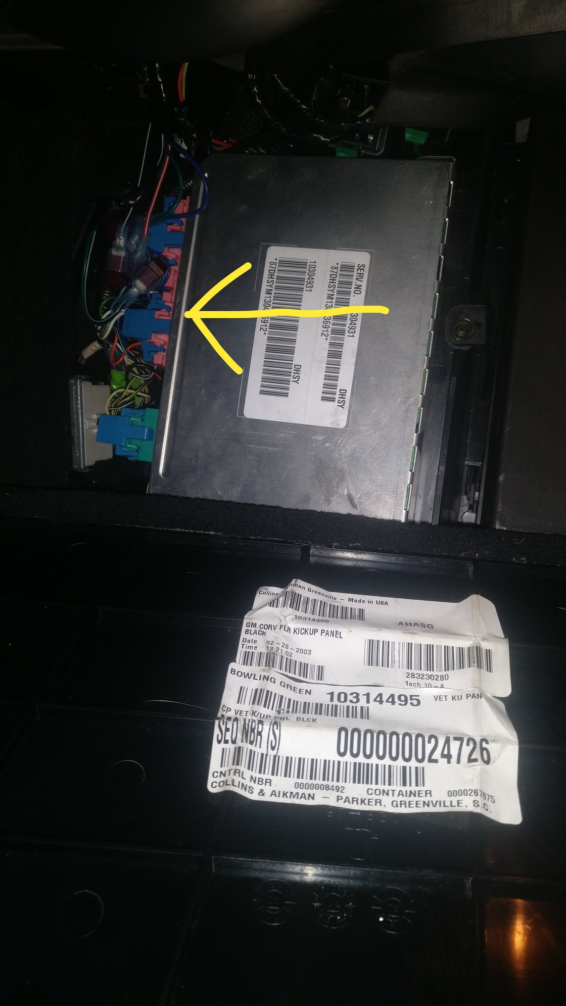 BCM wires - CorvetteForum - Chevrolet Corvette Forum Discussion