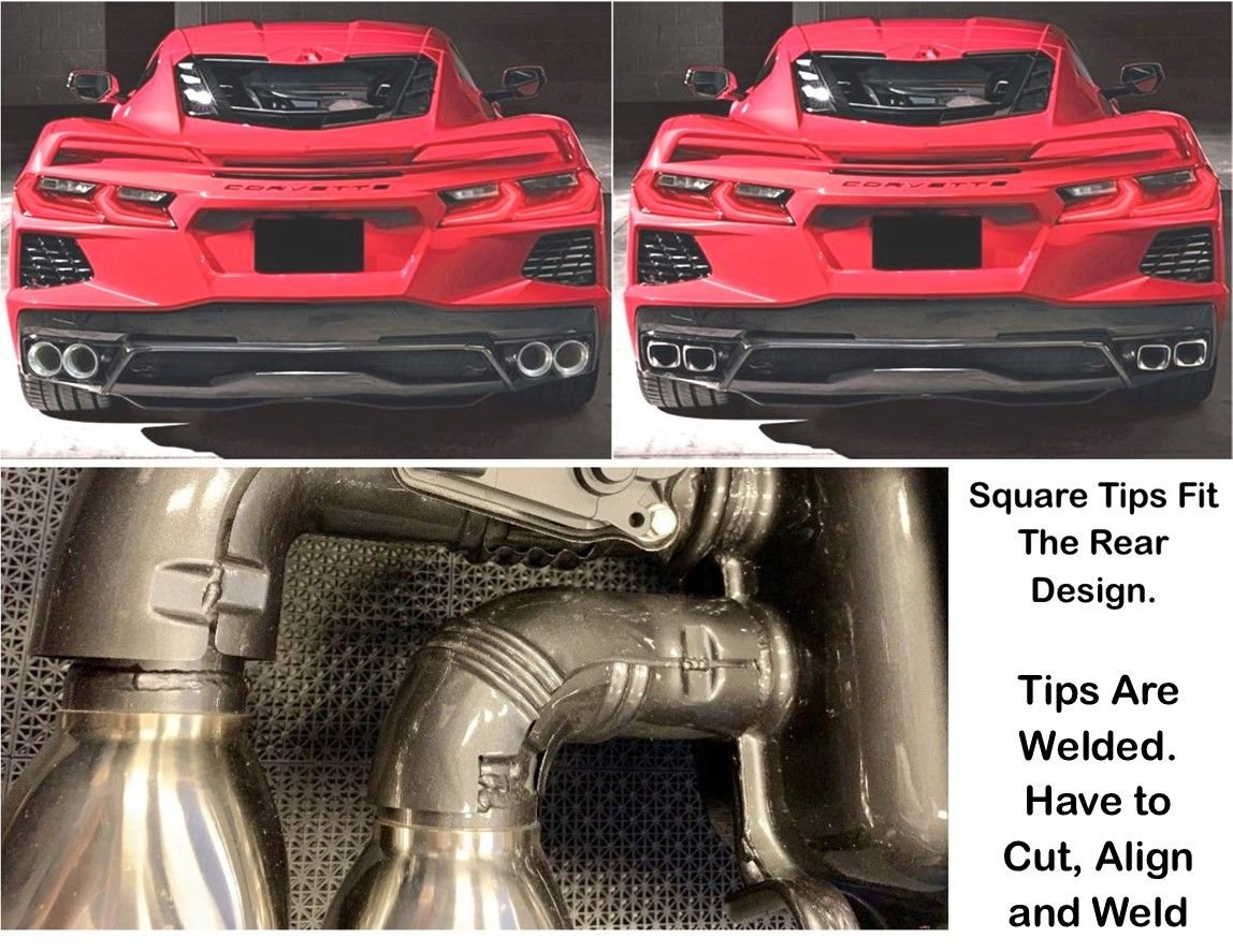 Custom exhaust tips - CorvetteForum - Chevrolet Corvette Forum Discussion