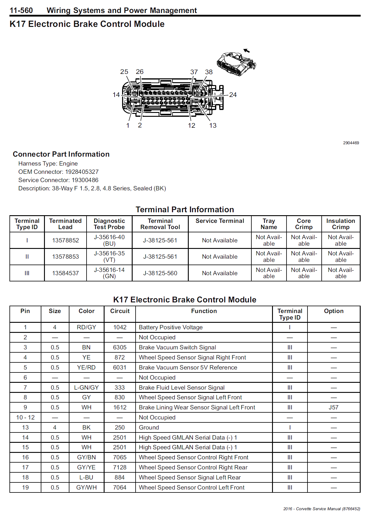 ISO: EBCM Wiring Schematic - CorvetteForum - Chevrolet Corvette Forum ...