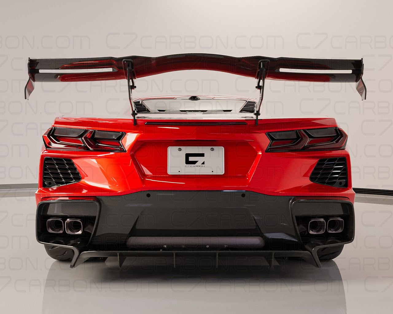 FS (For Sale) C7Carbon | C8 Stingray/Z51 Chassis Mounted Rear Wings NOW ...
