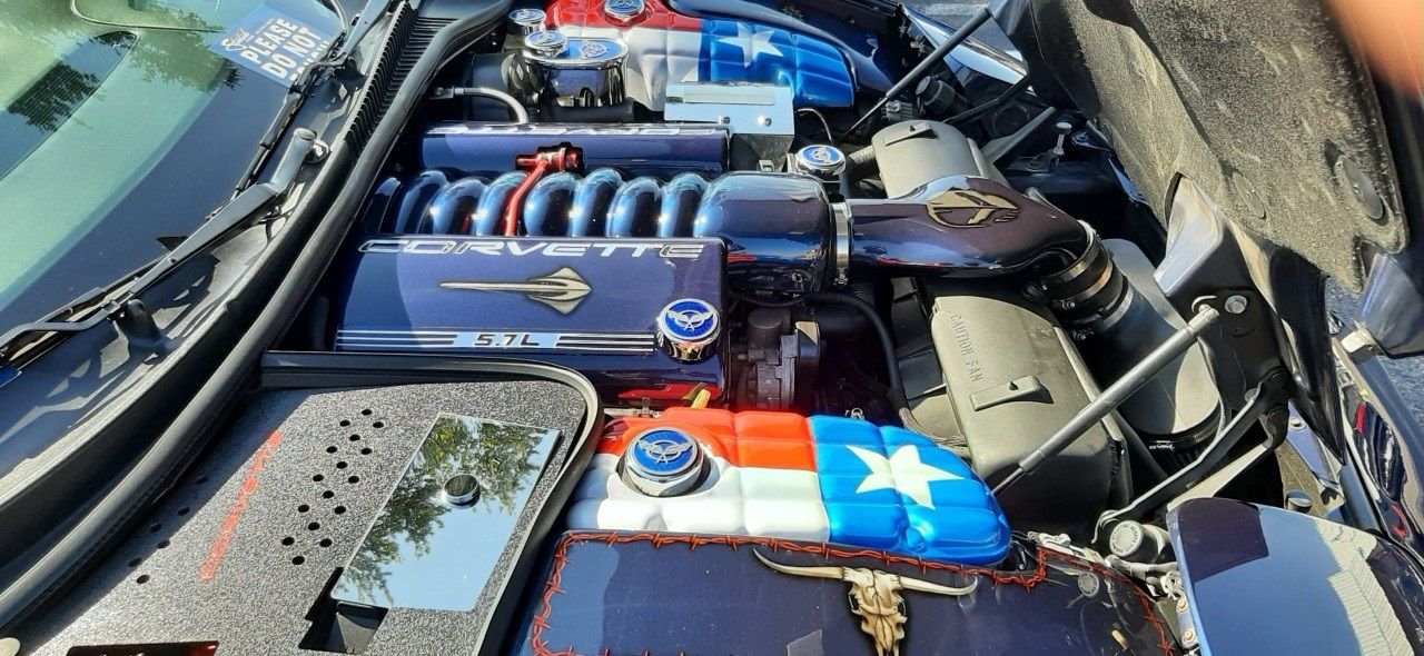 painted fuel rails , plenum and air bridge - CorvetteForum - Chevrolet ...