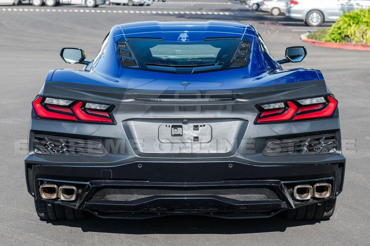 SCP Presents 2020-2024 Corvette C8 Z06 Conversion Rear Bumper Kit ...