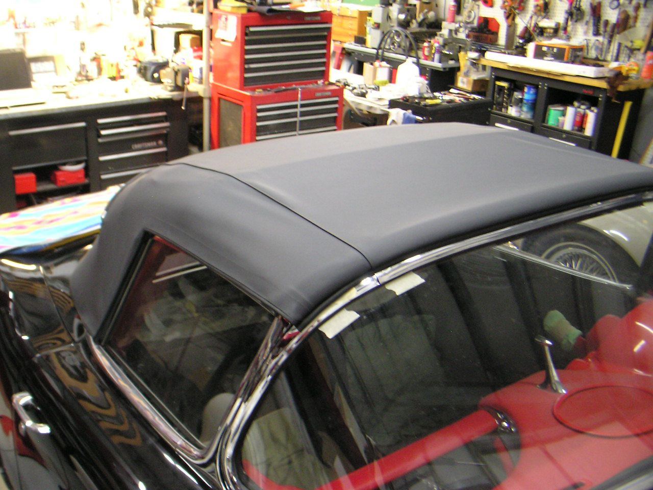 C1 57 Convertible top frame adjustments - CorvetteForum - Chevrolet ...