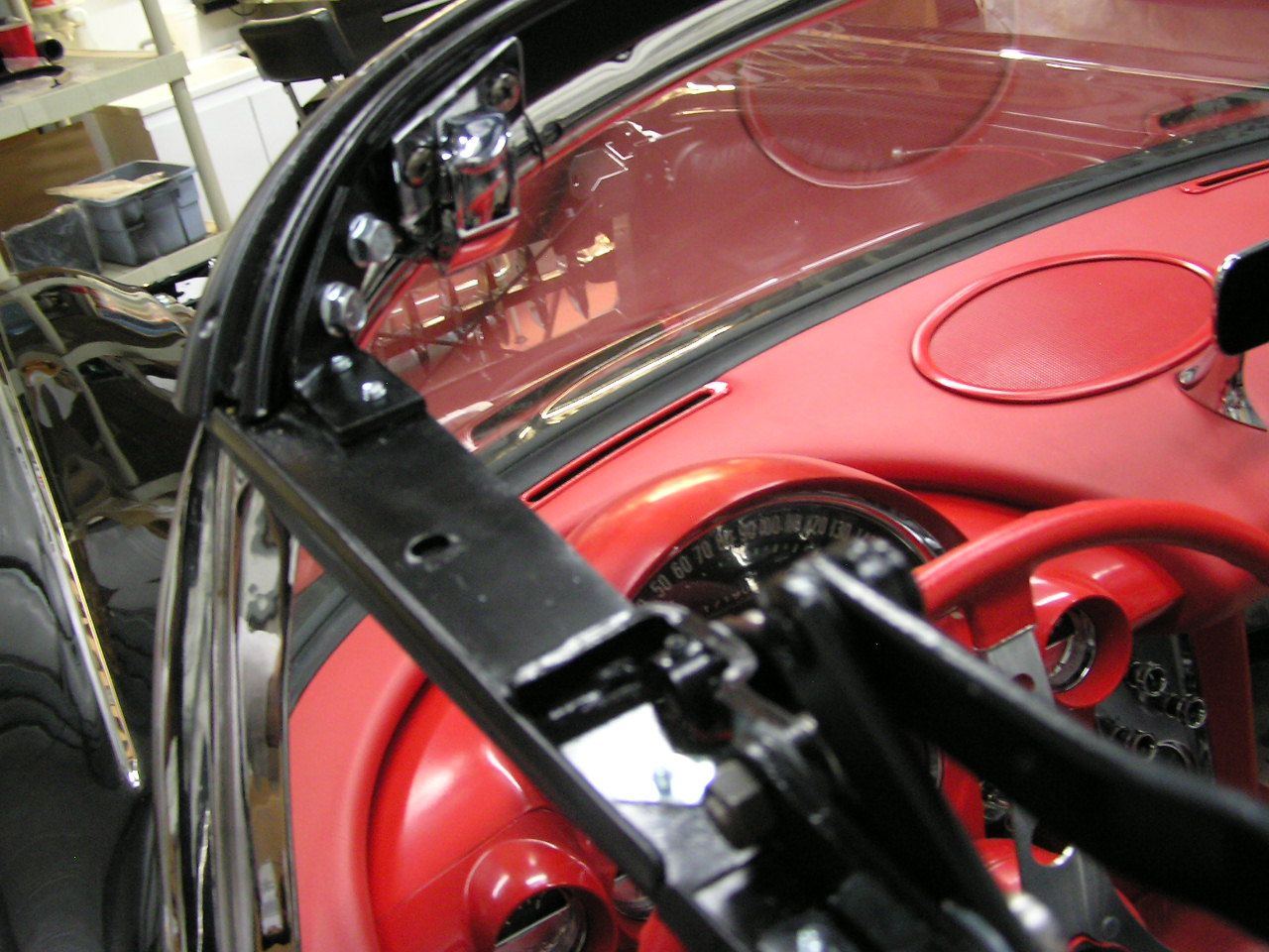 new softtop frame for 58 Vette - CorvetteForum - Chevrolet Corvette ...