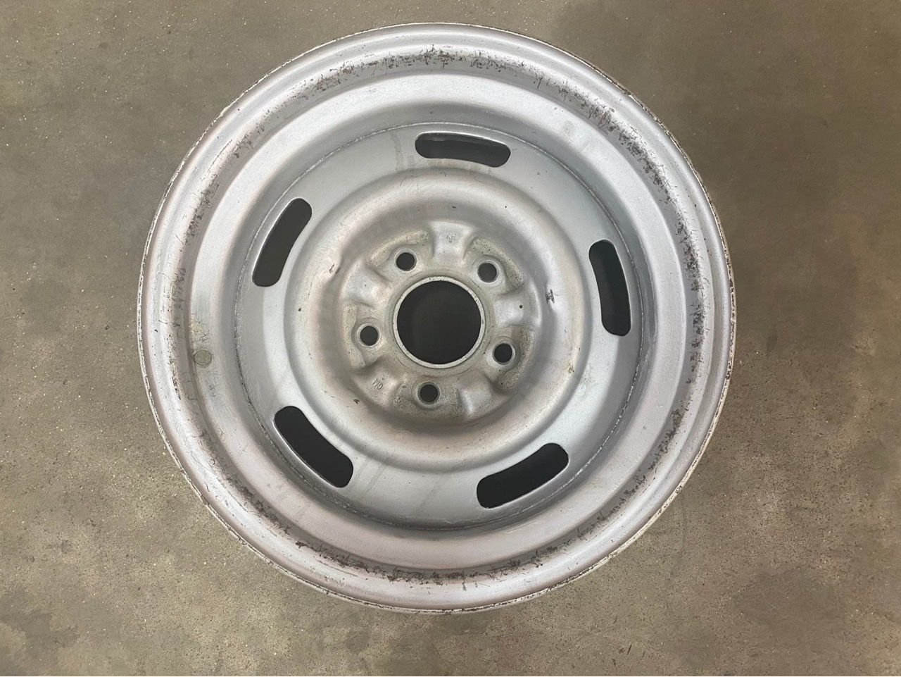 FS (For Sale) 1968 15x7 Corvette Rally Wheel AG - CorvetteForum ...