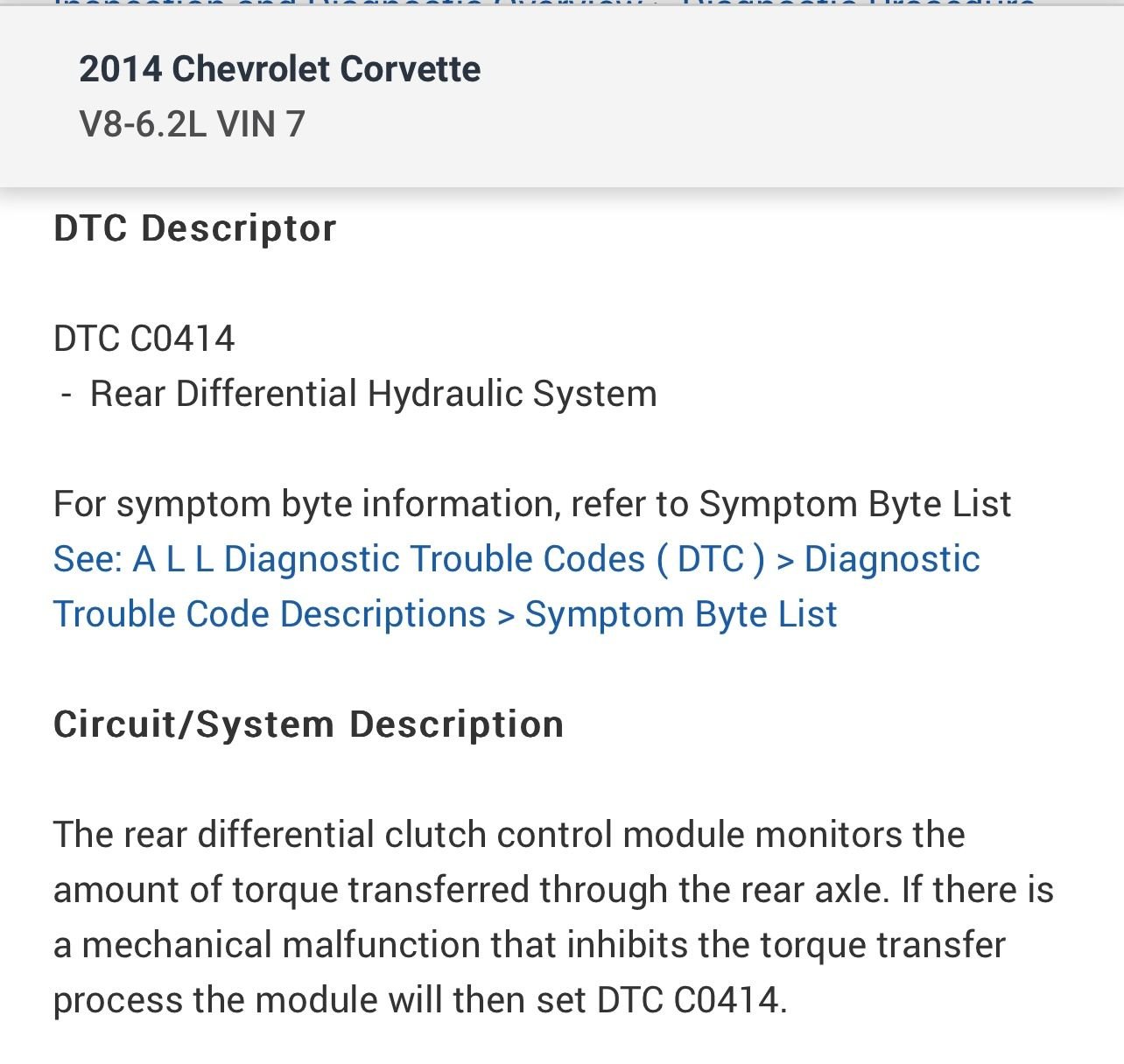 BCM codes - CorvetteForum - Chevrolet Corvette Forum Discussion