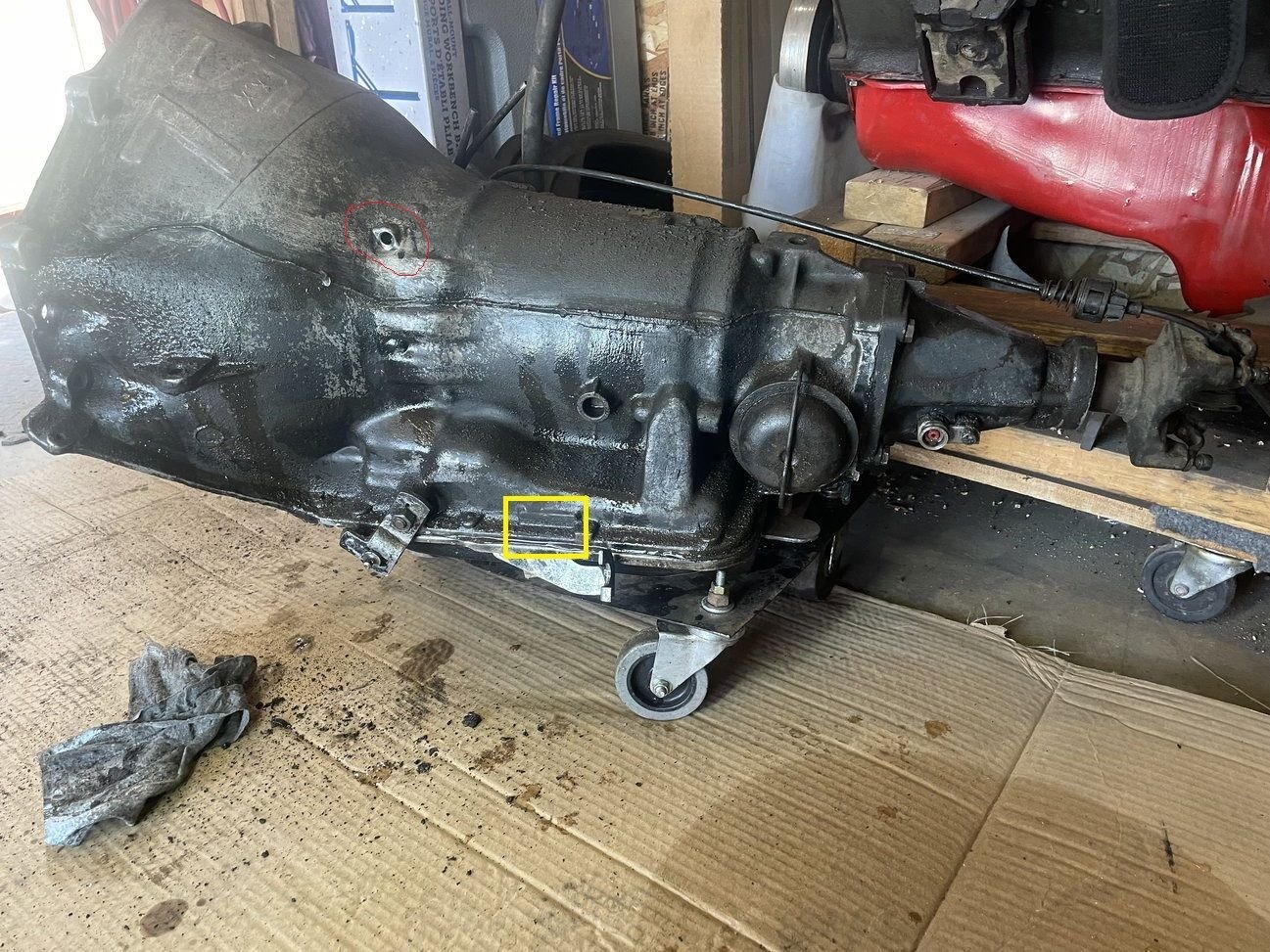 1977 c3 th350 - ever see a Bellhousing like this? - CorvetteForum ...