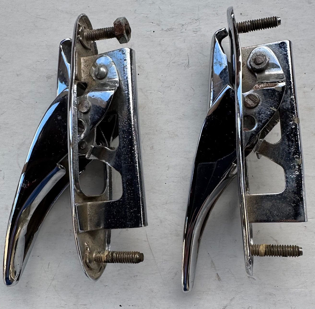 FS (For Sale) 1956 - Early 57 Convertible Top Rear Deck Latches ...