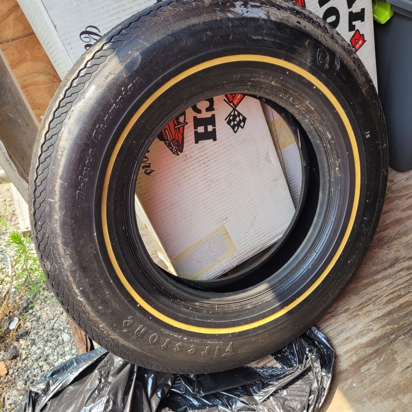 WTB (Want To Buy) Redline /Gold line bias ply tires - CorvetteForum ...