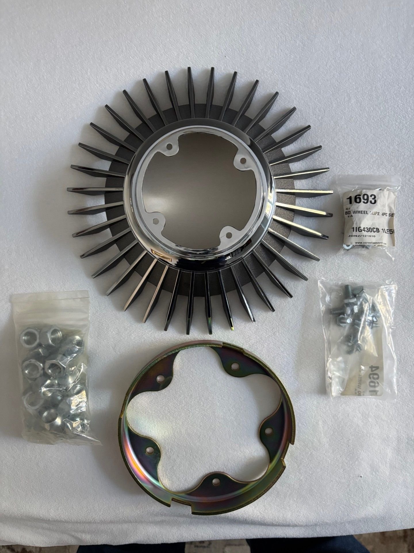 FS (For Sale) Brand New Corvette America Replica 1967 Bolt-On Wheels ...