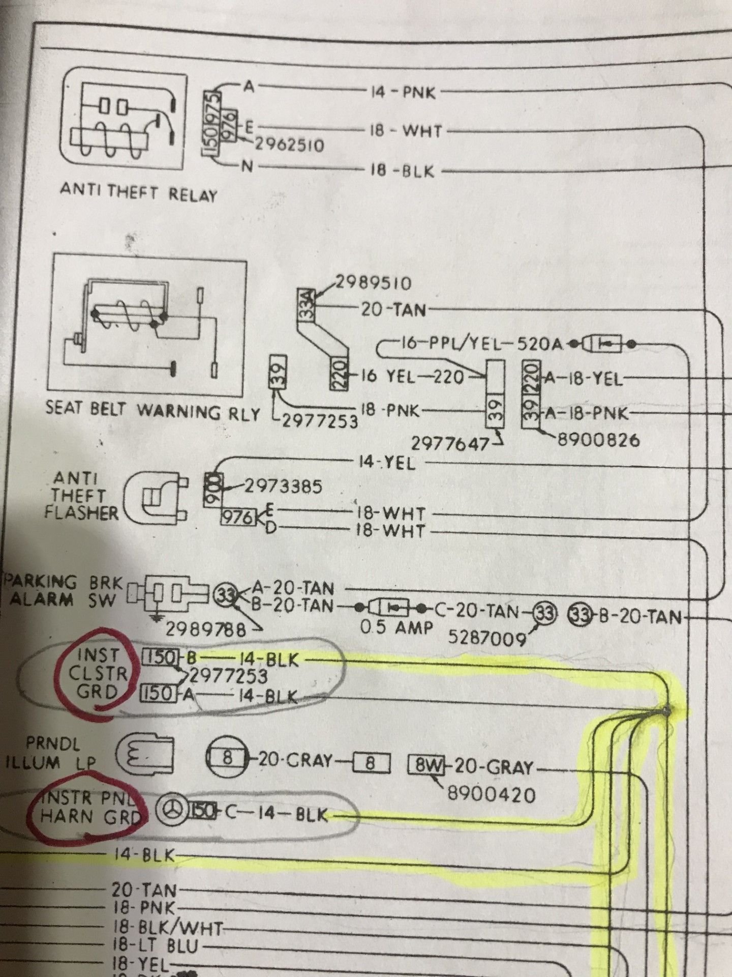 1974 Corvette Seat Belt Warning Relay - CorvetteForum - Chevrolet ...