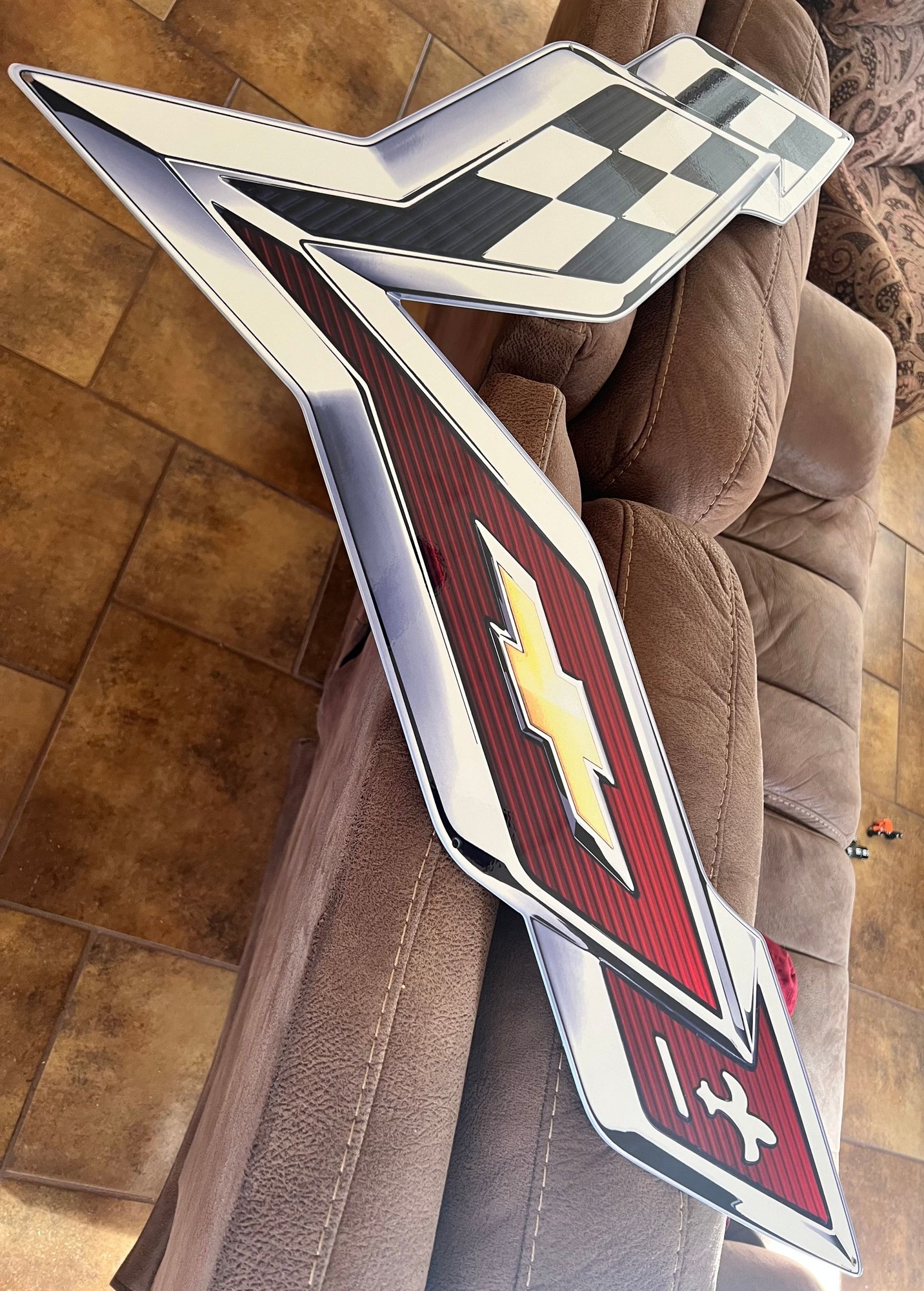FS (For Sale) C7 Logo Garage Sign - CorvetteForum - Chevrolet Corvette ...