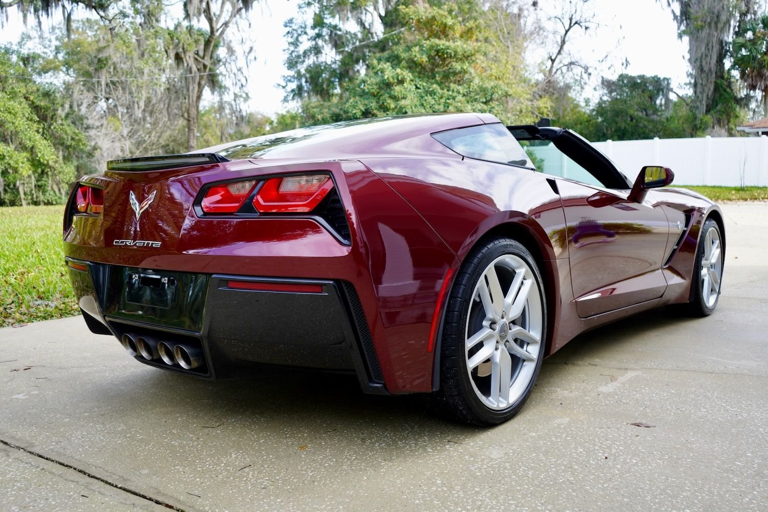 FS (For Sale) C7 Stingray Long Beach Red Metallic 1 own 36k mile clean ...