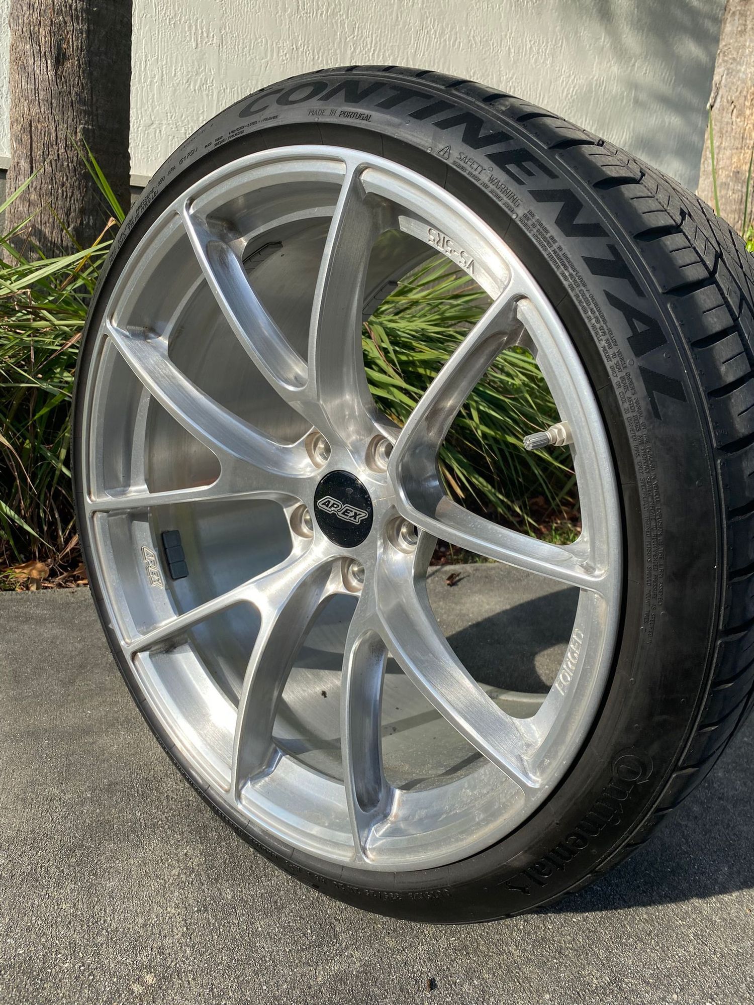 FS (For Sale) APEX VS-5RE (Brushed Clear) 19x10.5 ET36 / 20x12.5 ET55 w/DWS06 - CorvetteForum ...