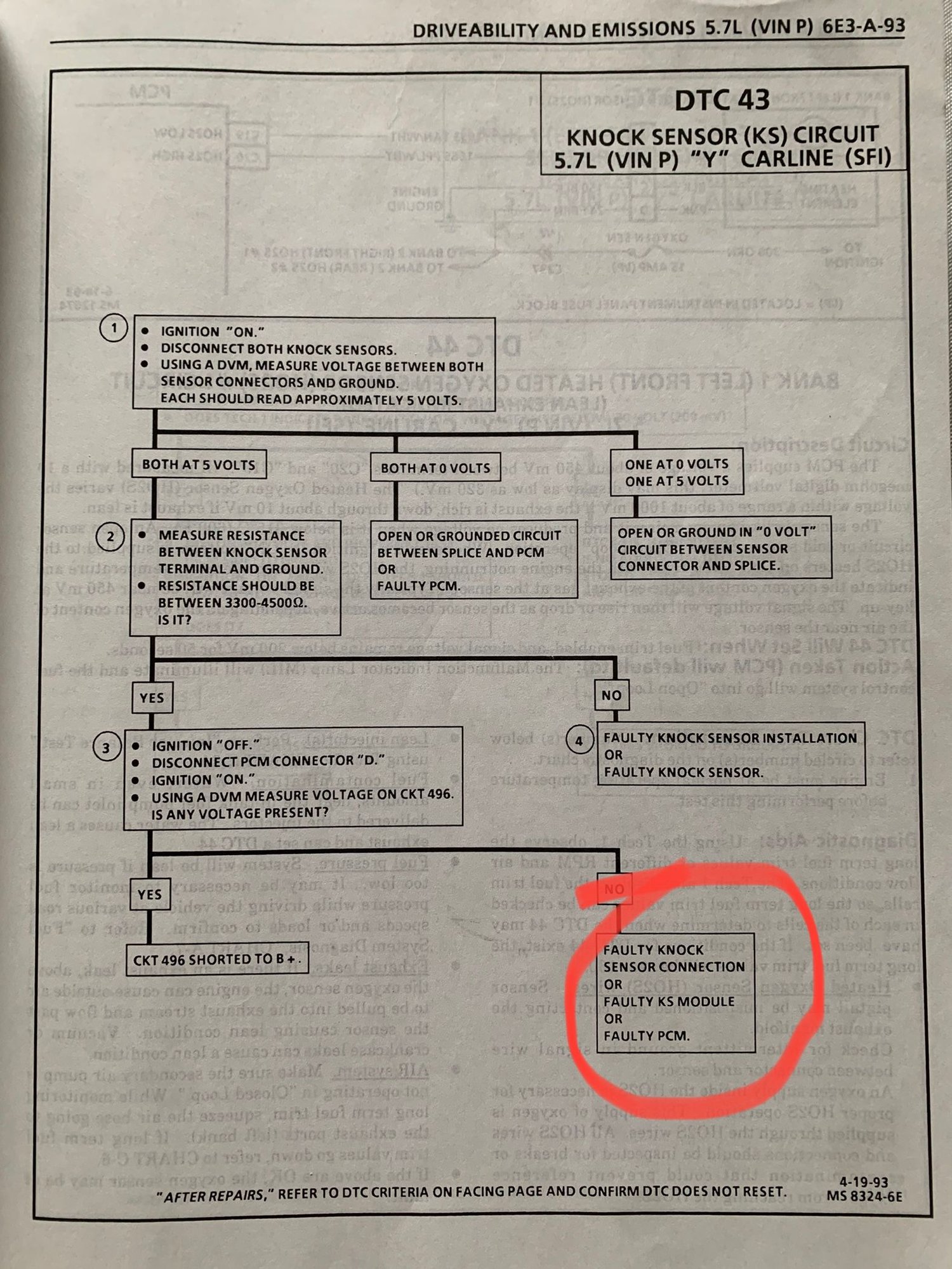 94 Code 43 Troubleshoot Tree - CorvetteForum - Chevrolet Corvette Forum ...