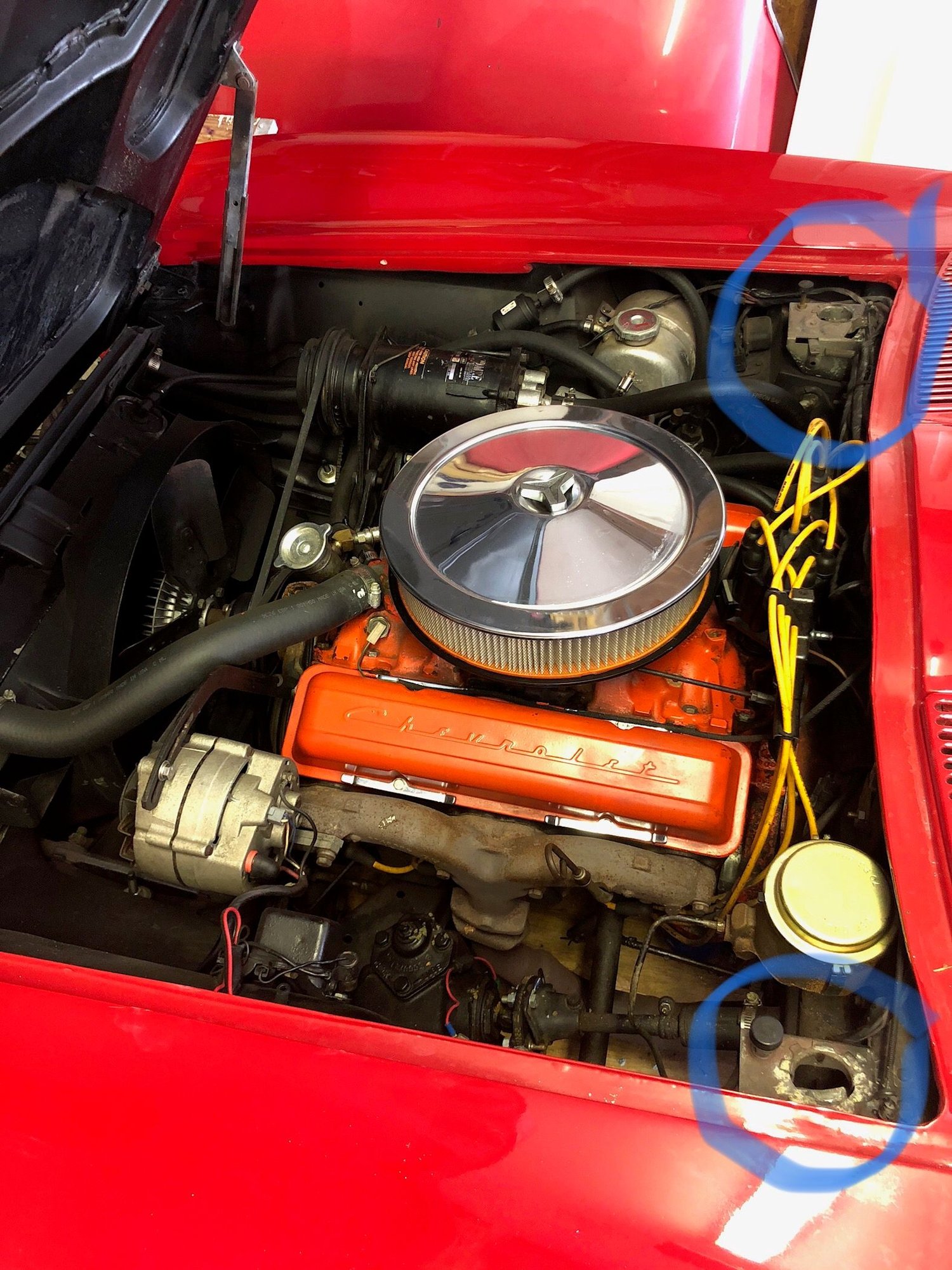 Question on C2 engine bay hood latch? - C2 novice - CorvetteForum ...