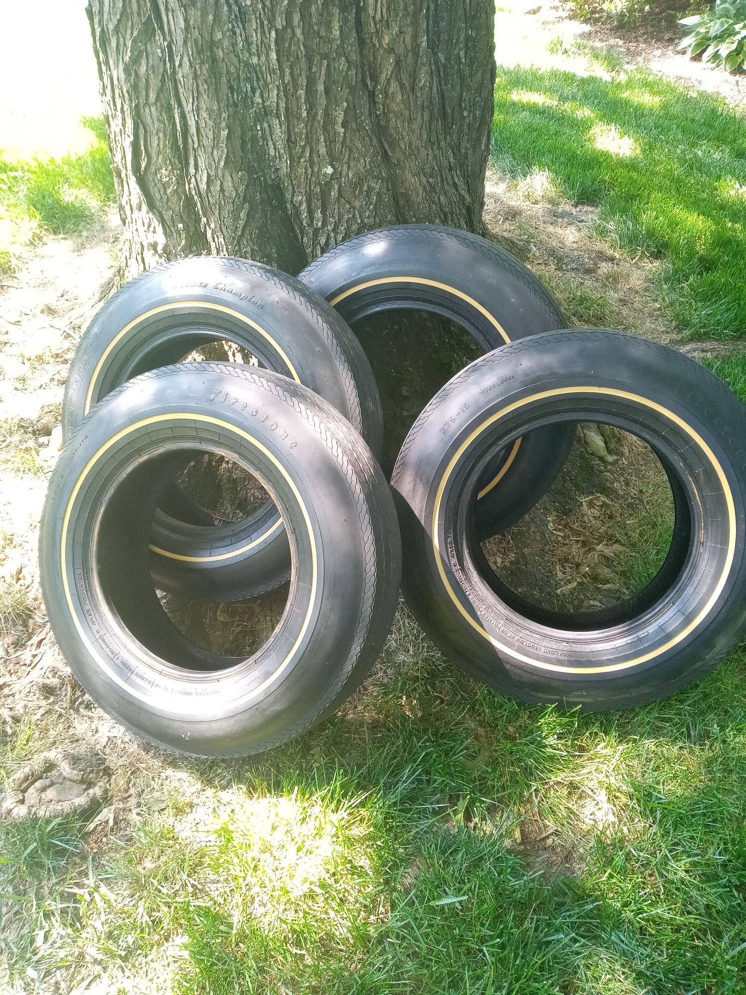 FS (For Sale) Four 7.75-15 gold line tires - CorvetteForum - Chevrolet ...