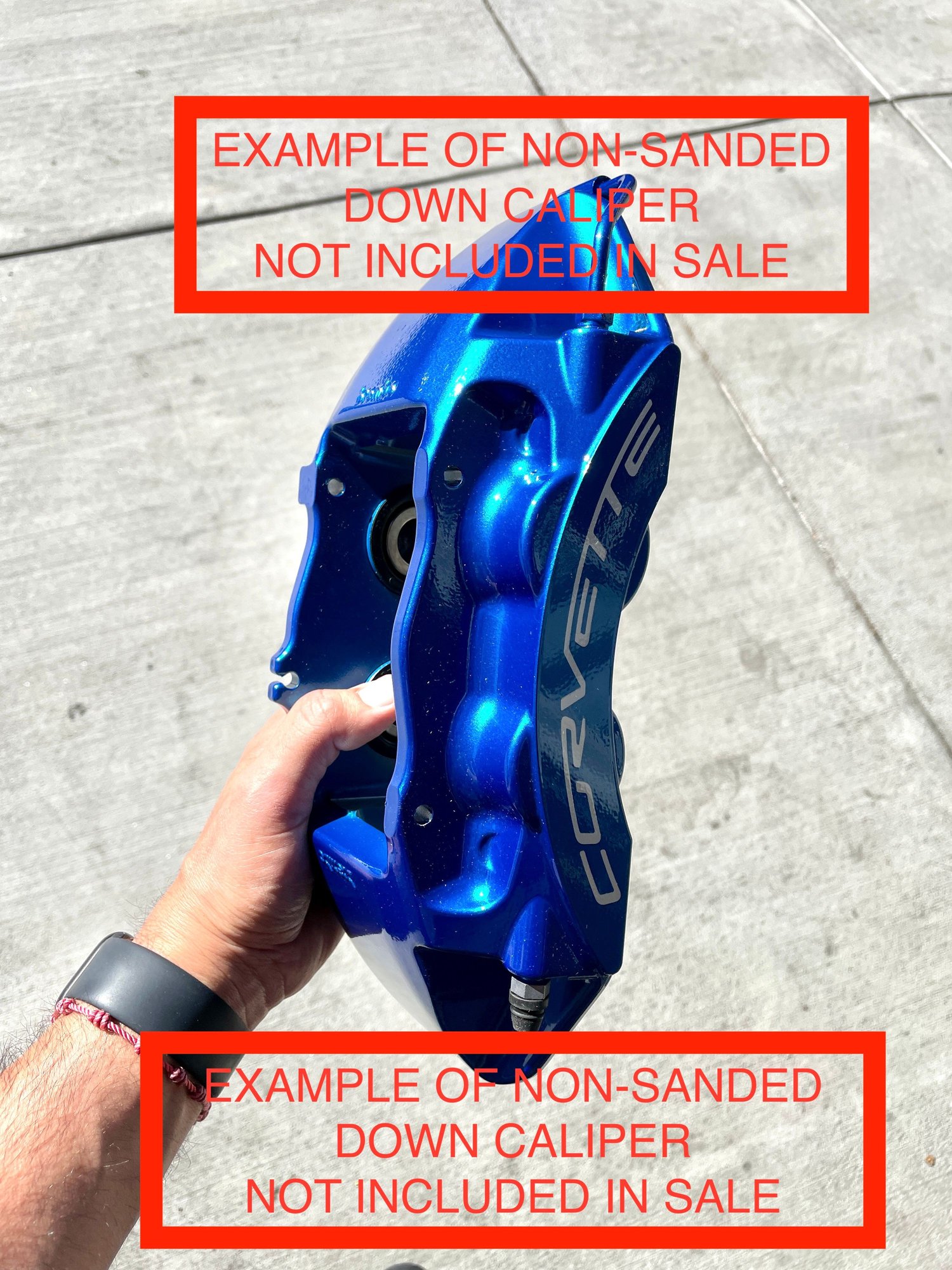 FS (For Sale) GM OEM Brembo 2009-13 Chevy Corvette Blue C6 ZR1 REAR ...