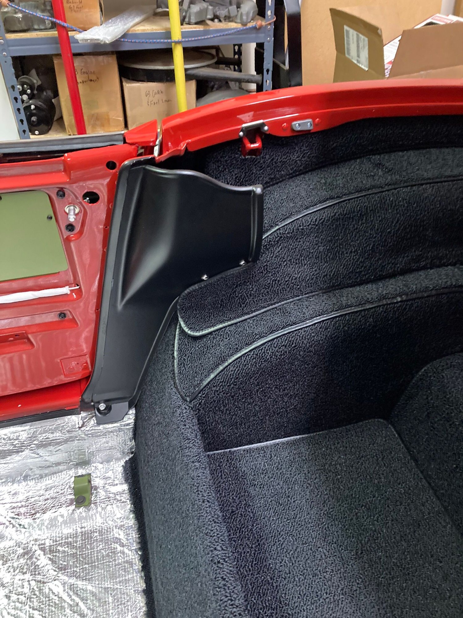 C2 carpet underlayment /hush mat - CorvetteForum - Chevrolet Corvette ...