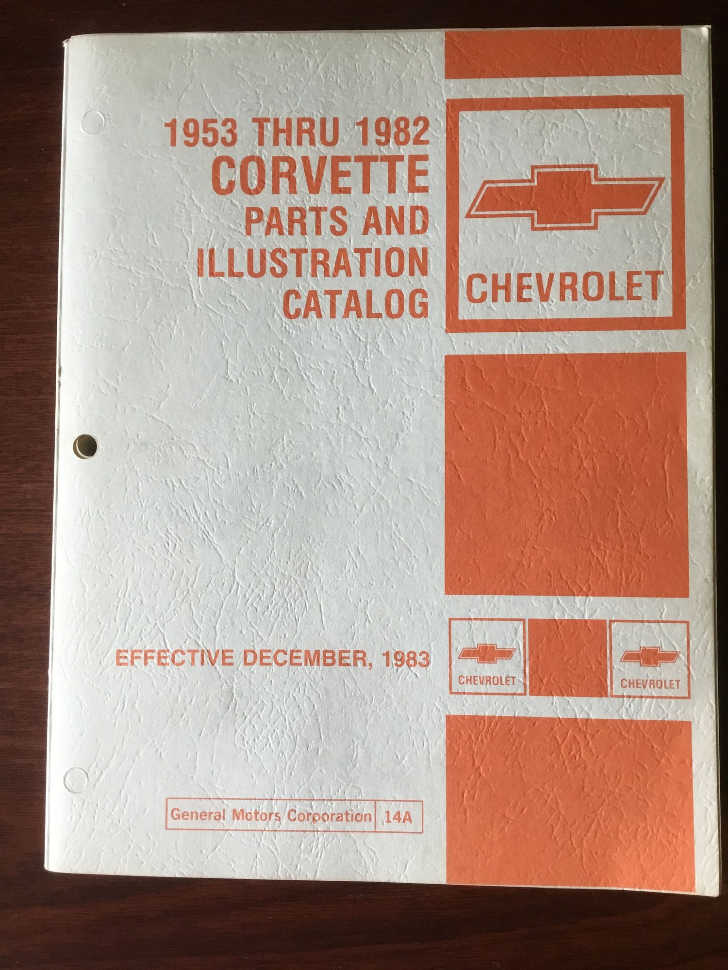 FS (For Sale) NOS GM Corvette Chassis and Body 1953-1982 Illustration ...