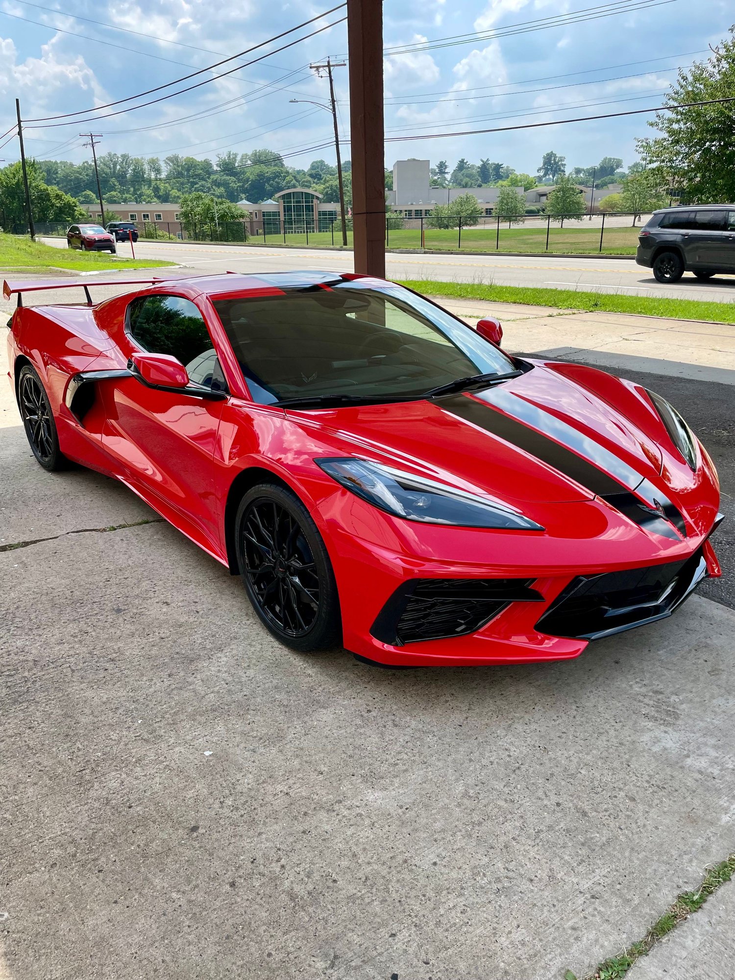 This Torch Red C8 really gets noticed. WOW! - CorvetteForum - Chevrolet ...