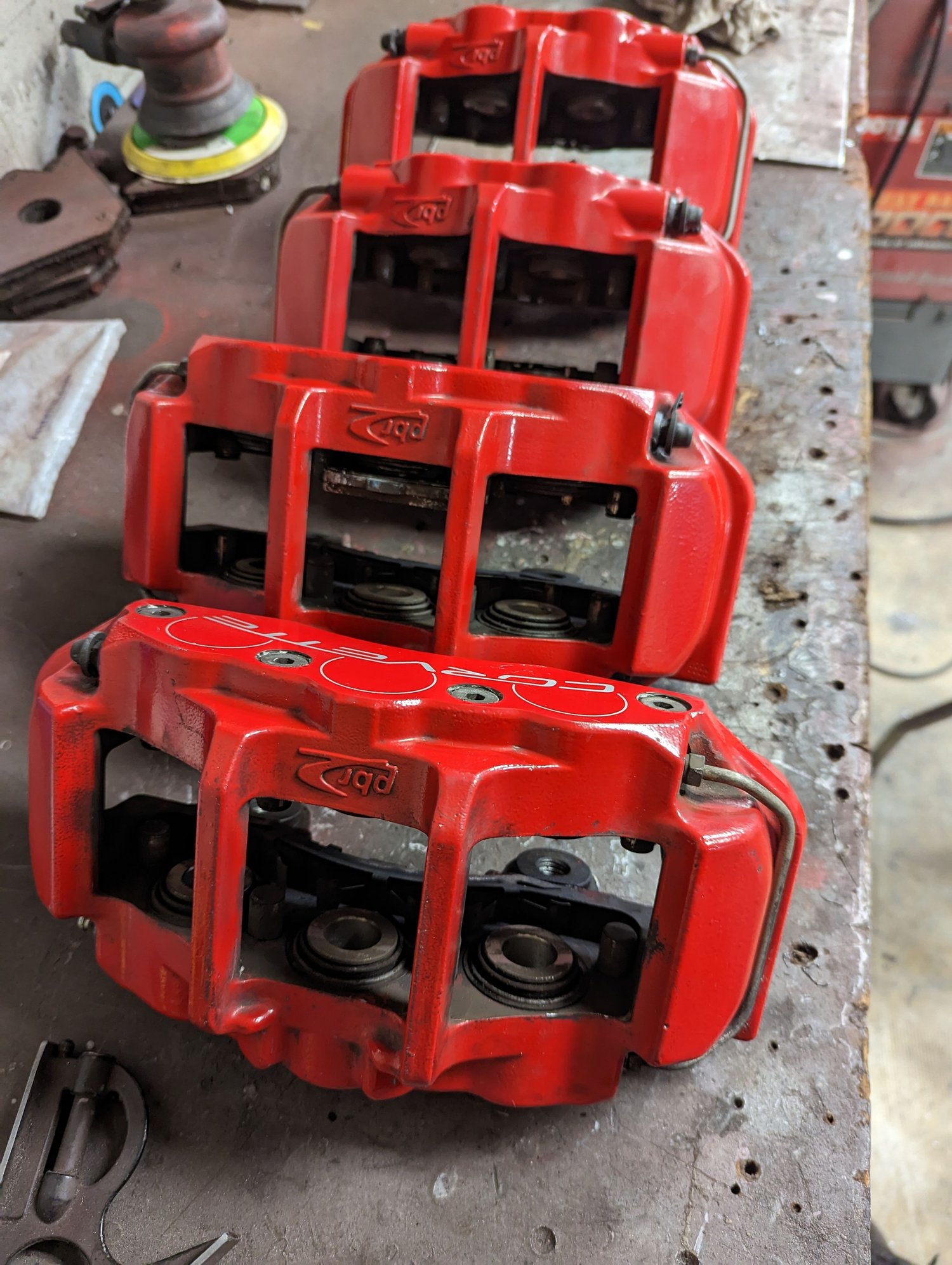 FS (For Sale) Used Set of C6 ZO6 brake caliper red - CorvetteForum ...