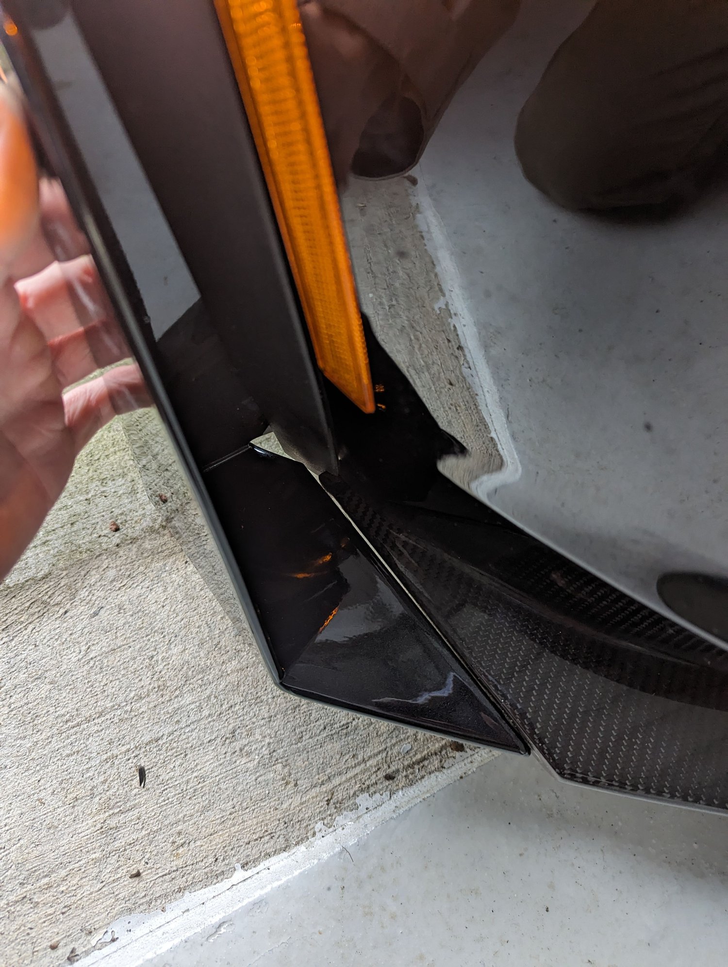 OEM Front Splitter Winglet Fitment Issues - CorvetteForum - Chevrolet ...