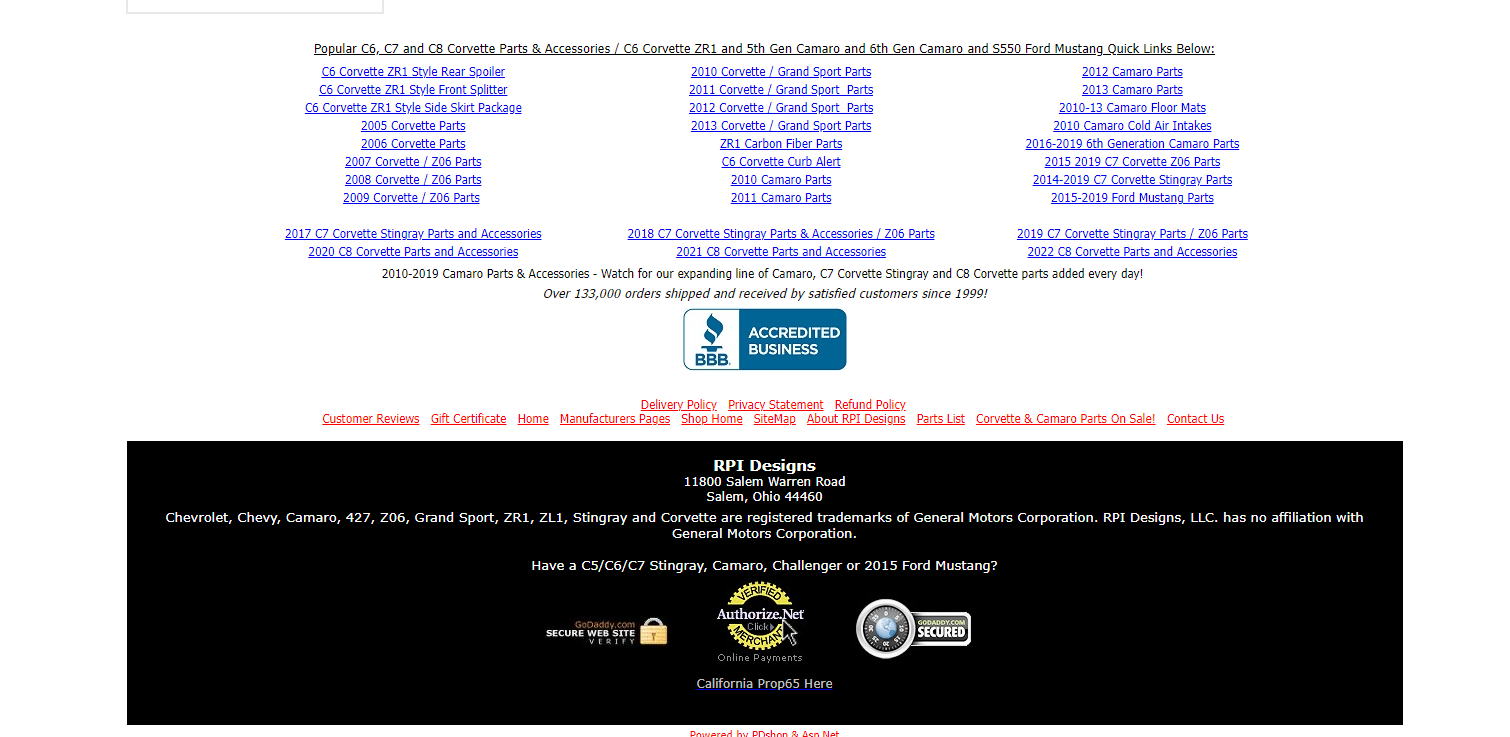 RPI Designs Lies - CorvetteForum - Chevrolet Corvette Forum Discussion