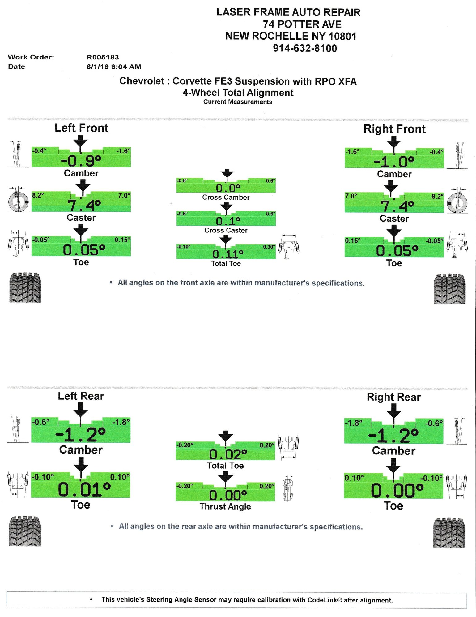 C6 Z06 Pfadt Alignment Specs - CorvetteForum - Chevrolet Corvette Forum ...