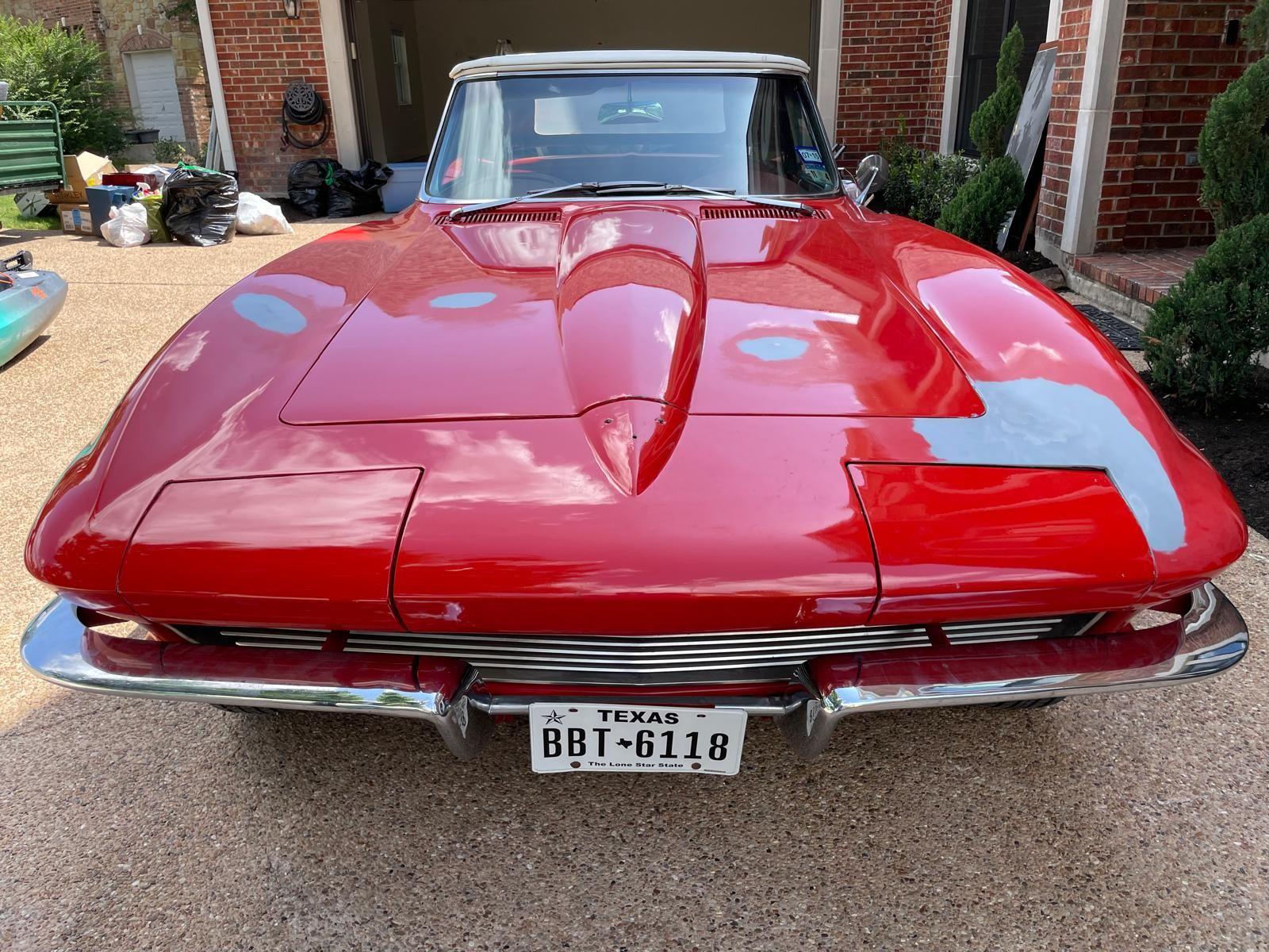 FS (For Sale) F/S 64 red convertible - CorvetteForum - Chevrolet ...