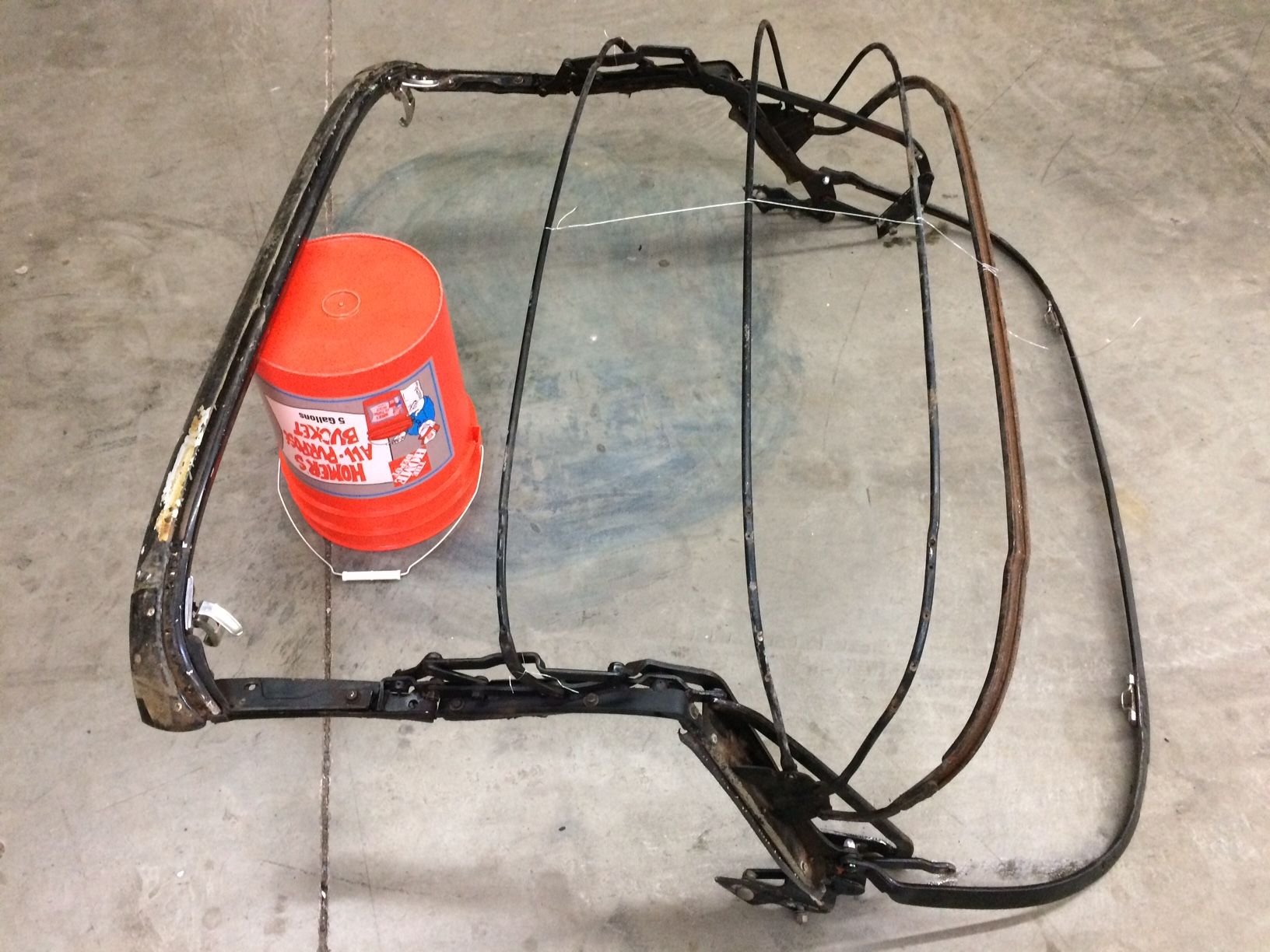 FS (For Sale) 57 Convertible soft top frame - CorvetteForum - Chevrolet ...