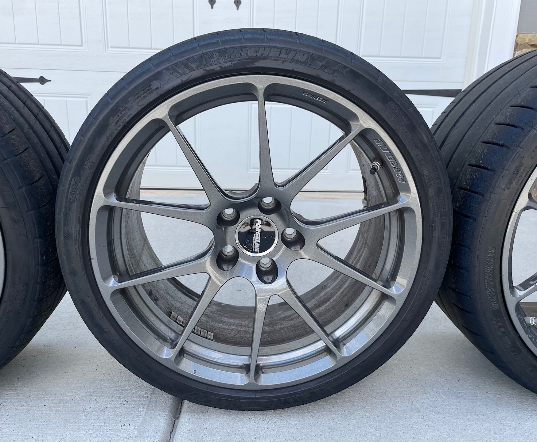 FS (For Sale) Forgeline GS1 monoblock wheels with MPSS tires for Z06/GS ...