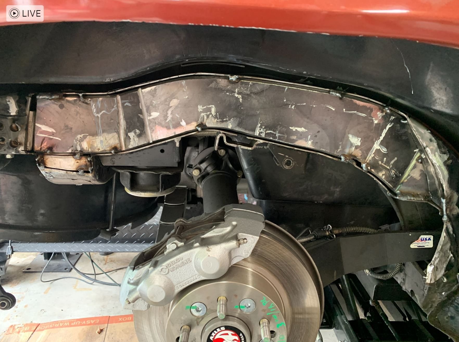 Frame and wheel well mods for bigger wheels and tires - CorvetteForum ...