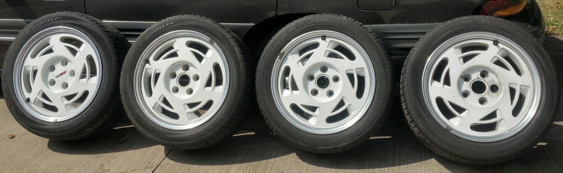 FS (For Sale) 1990 Corvette Wheels and Tires (Salad Shooters ...