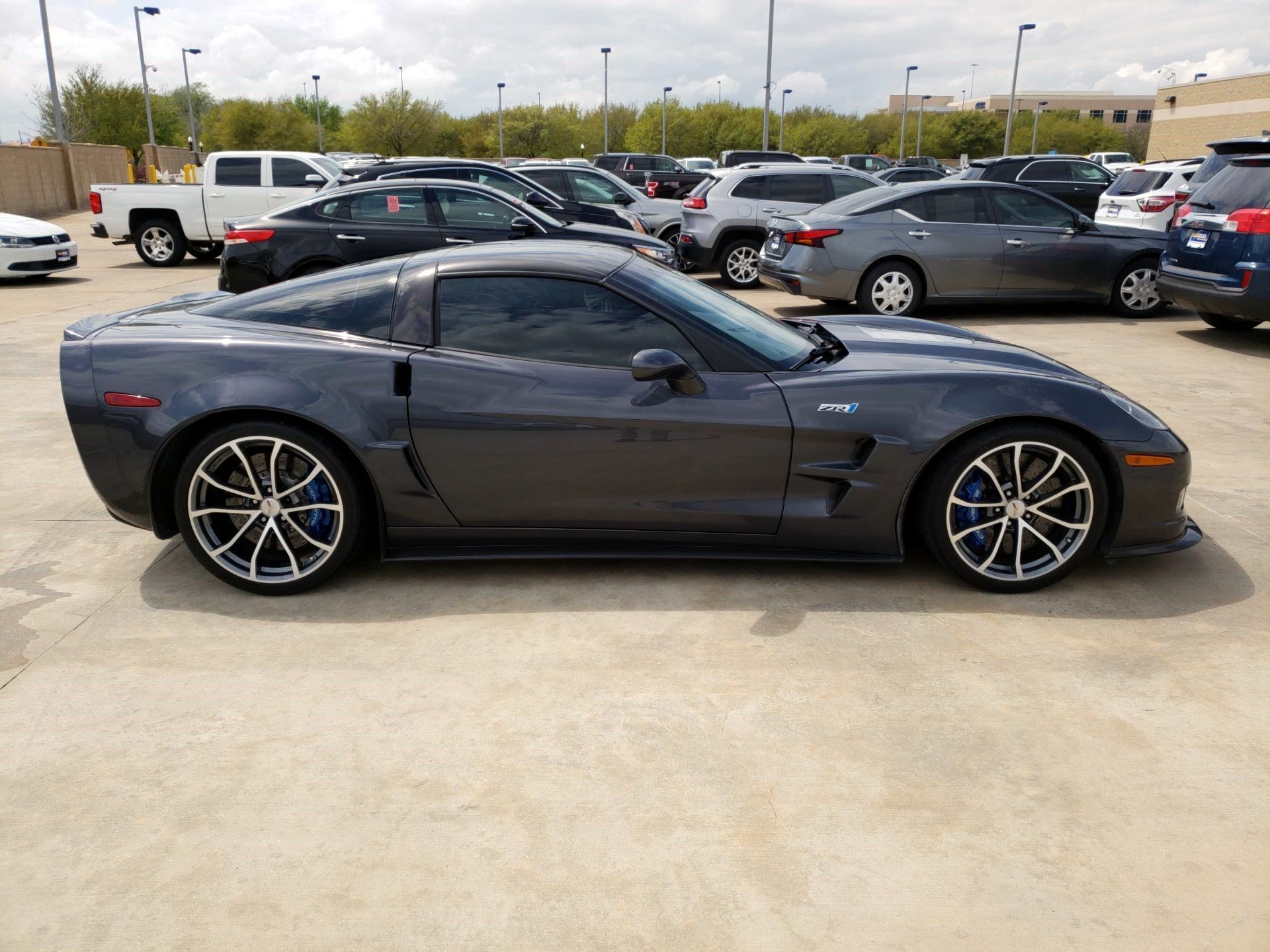 ZR1 Cyber Gray ZR1 With Gunmetal Cups . Pics? - CorvetteForum ...