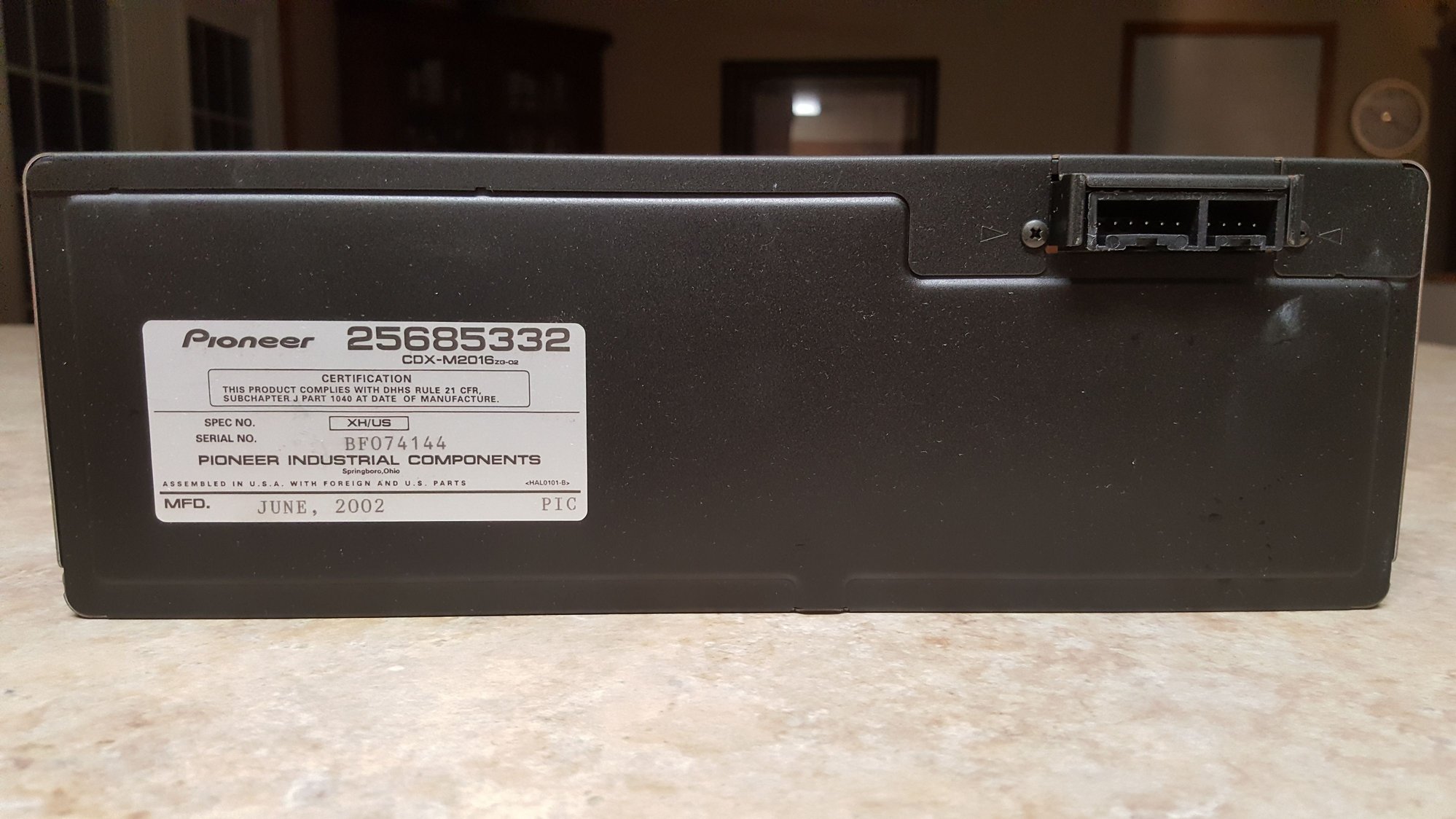 FS (For Sale) 12 Disc CD Player Pioneer 25685332 - CorvetteForum ...