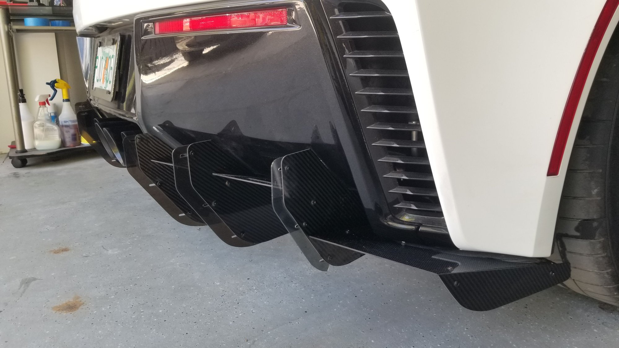 Rear diffuser installed - CorvetteForum - Chevrolet Corvette Forum ...