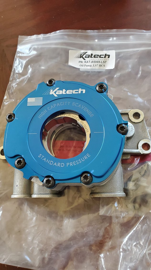 FS (For Sale) Katech Blue LS7 Oil Pump - CorvetteForum - Chevrolet ...