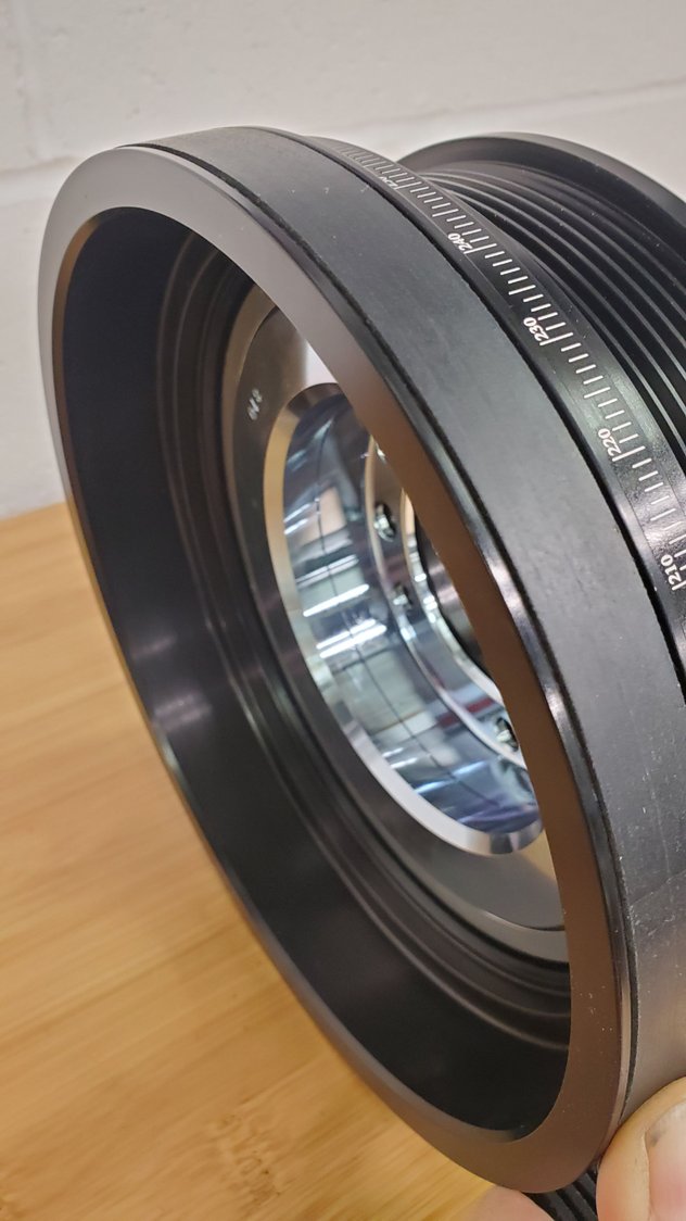 Custom ATI Dampener w/ TALL belt guides (eliminate tossed AC belts ...